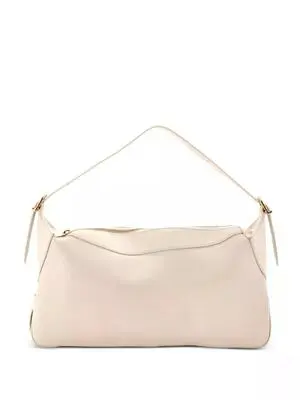 Celine Romy Shoulder Bag Leather Medium Hobo Bag - White