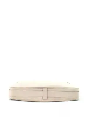 Celine Romy Shoulder Bag Leather Medium Hobo Bag - White