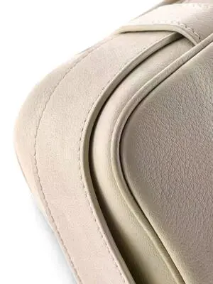 Celine Romy Shoulder Bag Leather Medium Hobo Bag - White