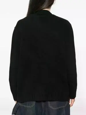 ERMANNO FIRENZE Lace-trim Button-up Cardigan