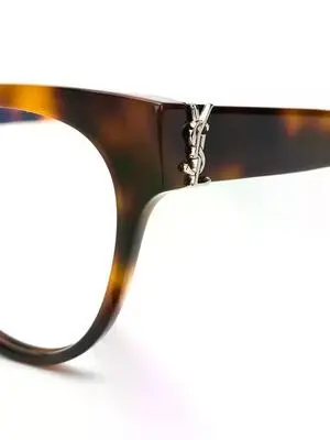 Saint Laurent Oval Shaped Glasses