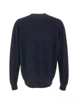 DIKTAT Diamond-knit Crew-neck Sweater