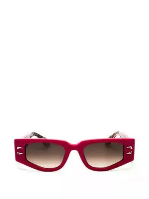 Roberto Cavalli Geometric Frame Sunglasses