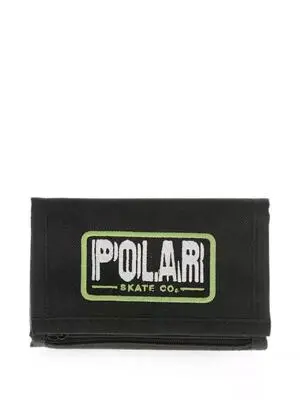 POLAR SKATE CO Logo Wallet - Black