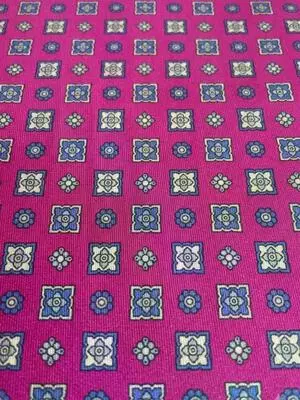 BONA FURTUNA Geometric-print Tie