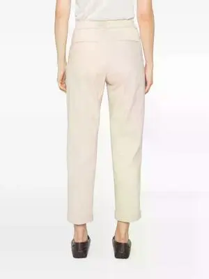 Peserico Pleated Detail Turn-up Trousers