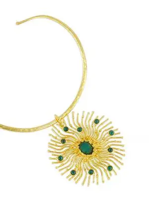 Sylvia Toledano Sunshine Malachite Necklace
