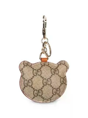 Gucci Gg Supreme Panda Bag Charm
