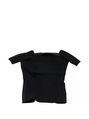 Khaite Vasmina Blouse - Black