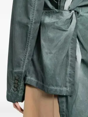 UMA WANG Notched-lapels Single-breasted Blazer