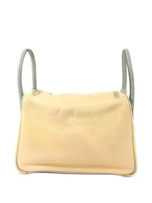 Hermès Lindy 30 Tote Bag - Yellow