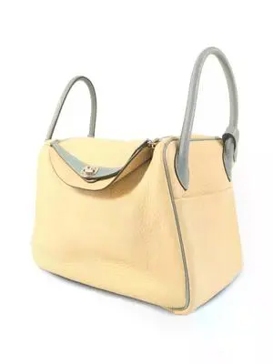 Hermès Lindy 30 Tote Bag - Yellow