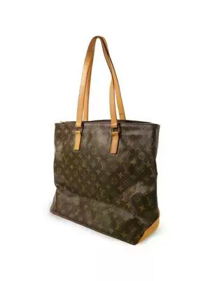 LOUIS VUITTON Monogram Canvas Cabas Mezzo Tote Bag
