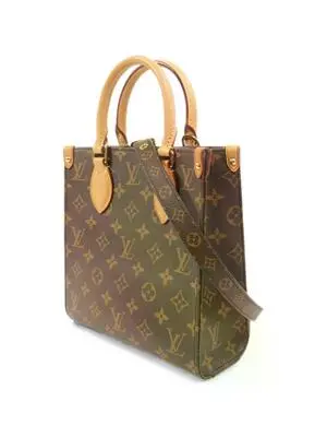 LOUIS VUITTON Sac Plat Bb Monogram Tote Bag