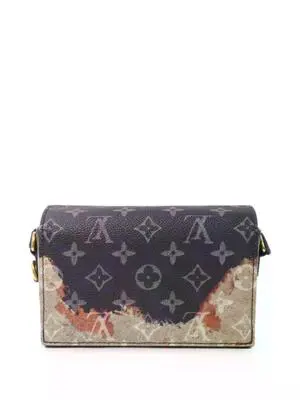 LOUIS VUITTON Monogram Bleach Steamer Shoulder Bag