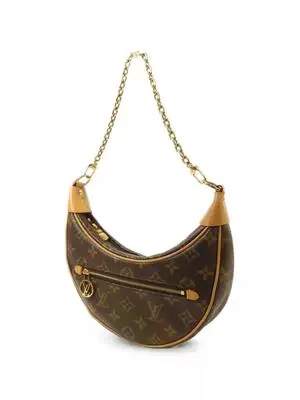 LOUIS VUITTON Monogram Loop Shoulder Bag - Brown