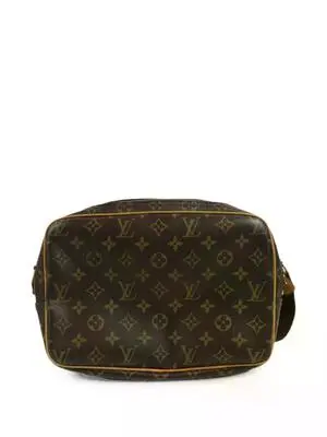 LOUIS VUITTON Monogram Reporter Pm Shoulder Bag - Brown
