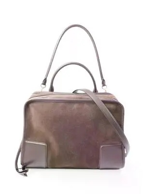 Loewe Loewe Amazona Leather Shoulder Bag Brown
