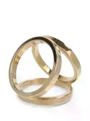 Hermès Trio Scarf Ring - Gold