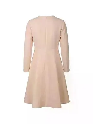 Valentino Garavani V-neck Long-sleeve Dress