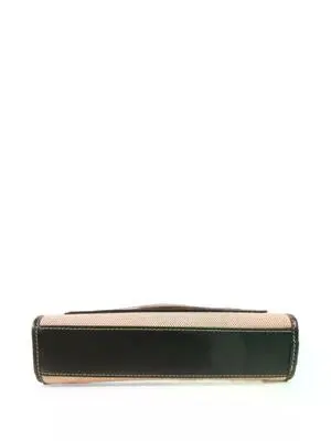 Burberry Mini Pocket Leather-trim Shoulder Bag