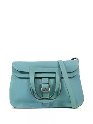 Hermès Halzan Shoulder Bag - Blue