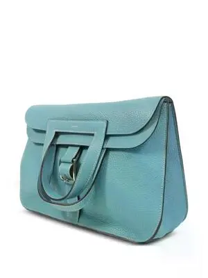 Hermès Halzan Shoulder Bag - Blue