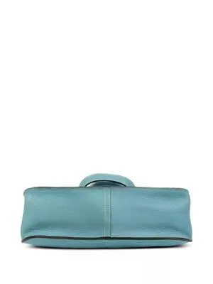 Hermès Halzan Shoulder Bag - Blue