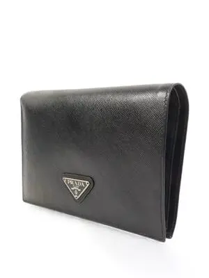Prada Saffiano Leather Long Wallet