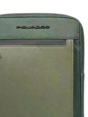 PIQUADRO Logo-plaque Panelled Backpack