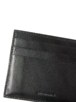 Balenciaga Croc-effect Bifold Wallet