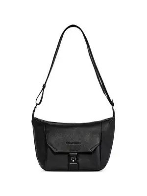 PIQUADRO Buckle-fastening Shoulder Bag - Black