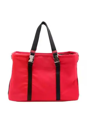 Prada Tessuto Pet Carrier Bag Travel Bag - Red