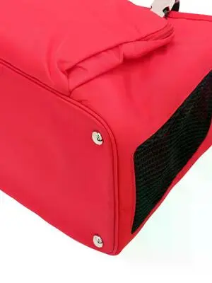 Prada Tessuto Pet Carrier Bag Travel Bag - Red