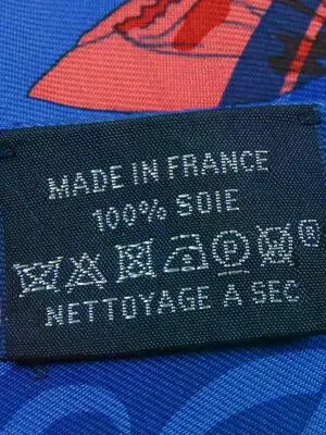 Hermès 2019-2020 Ex Libris Les Parisiennes Silk Twilly Scarf Scarves - Blue