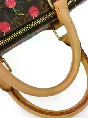 LOUIS VUITTON Monogram Cherry Speedy Tote Bag