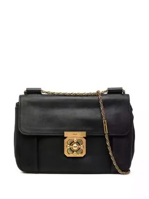 Chloé 2013 Medium Leather Elsie Crossbody Bag - Black