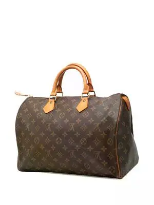 LOUIS VUITTON 1997 Monogram Speedy 35 Boston Bag