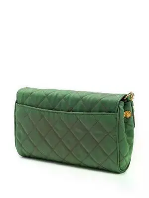 Prada 2010-2026 Impuntu Tessuto Chain Crossbody Bag