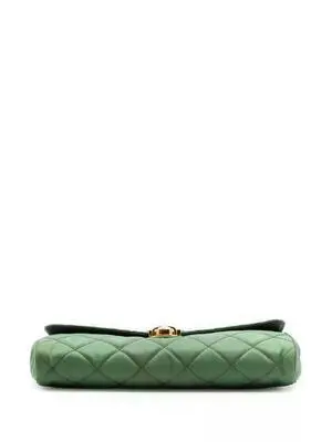 Prada 2010-2026 Impuntu Tessuto Chain Crossbody Bag