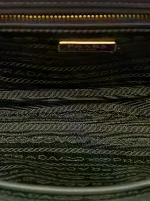 Prada 2010-2026 Impuntu Tessuto Chain Crossbody Bag