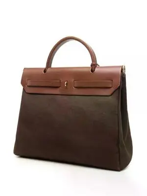 Hermès 2001 Toile Herbag Pm Satchel