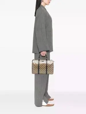 Gucci 2016-2026 Medium Gg Crystal Joy Boston Bag - Neutrals