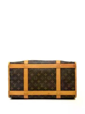 LOUIS VUITTON Monogram Sac Chien Pet Carrier Travel Bag