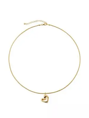 Monica Vinader Heart Pendant Necklace - Gold