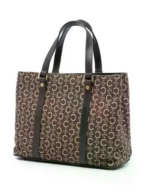 Celine 2000 C Macadam Canvas Tote Bag