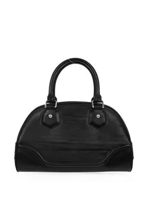 LOUIS VUITTON Pm Epi Bowling Montaigne Tote Bag - Black