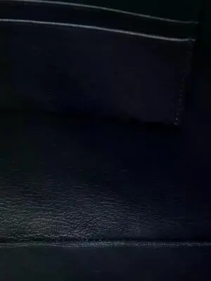 Celine Canvas Striped Pouch Clutch Bag