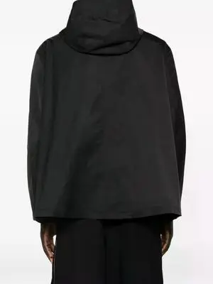 Balenciaga Hooded Logo-print Jacket