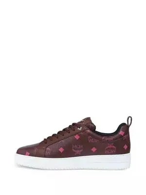 Mcm Neo Terrain Visetos Sneakers - Brown